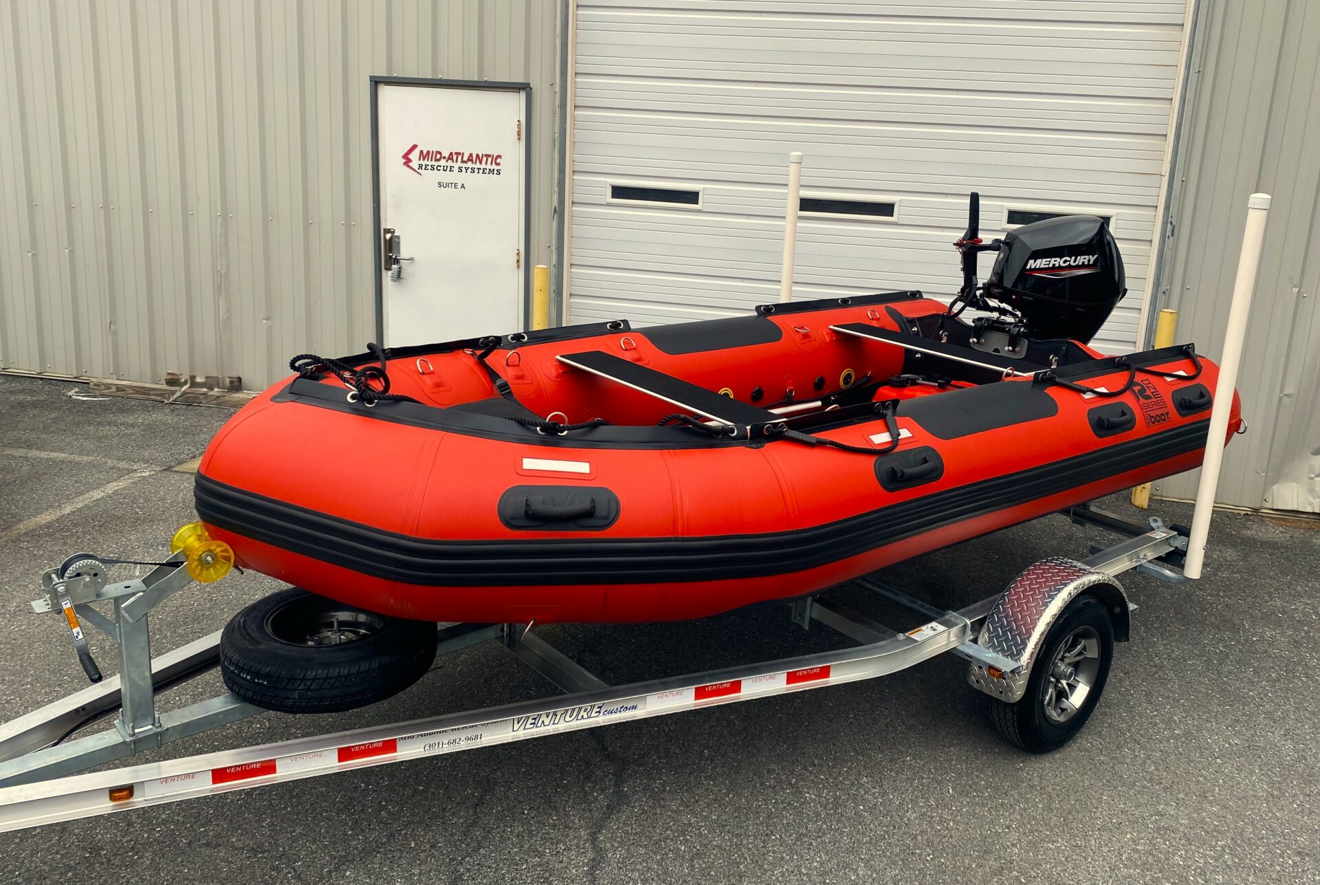 380 Inflatable boat package special - Mid-Atlantic Rescue Systems